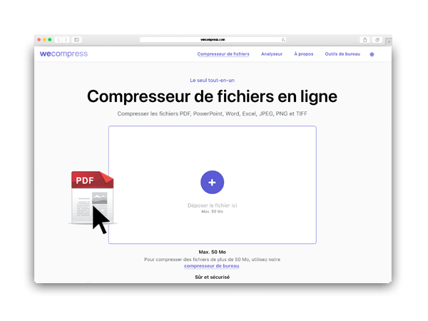 Compresseur de Fichiers — Compresser documents et images gratuitement ...